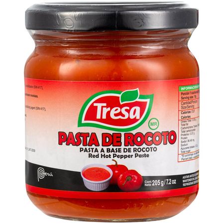 Pasta de Rocoto TRESA Frasco 205g | plazaVea - Supermercado