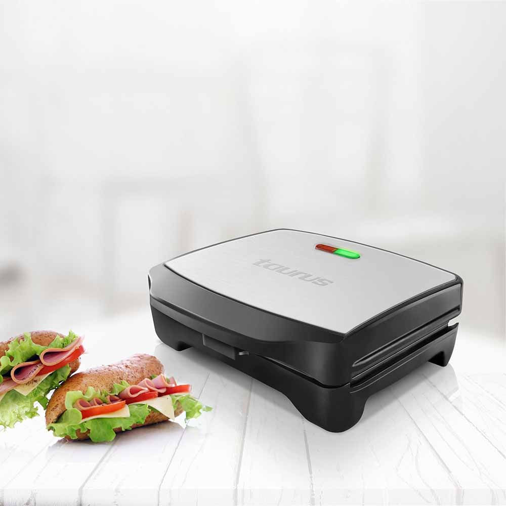 Sandwichera TAURUS Miami Premium 3 En 1 Negro | plazaVea - plazaVea