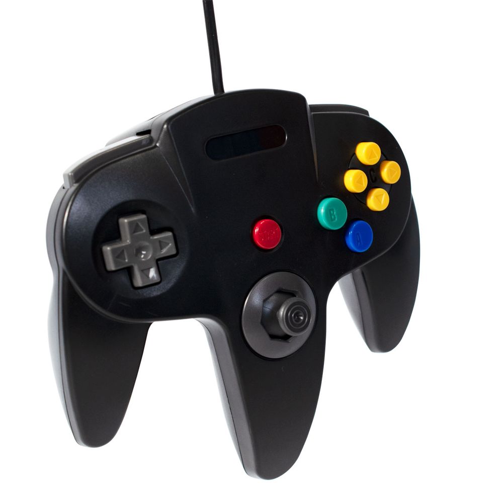 Mando Retro Clásico USB compatible con PC, Mac y TV Box Negro ...