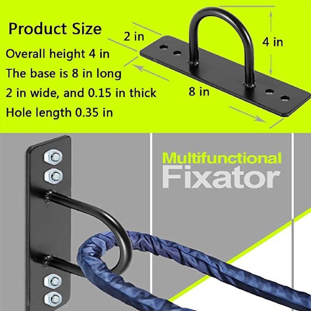 Soporte de Anclaje para Pared Techo Rack Bandas de Suspensión Anillos ...
