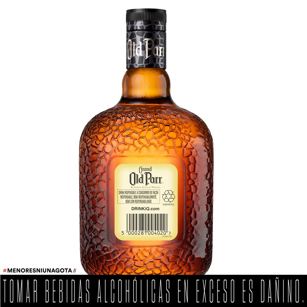 Whisky OLD PARR 12 Años Botella 750ml | plazaVea - plazaVea