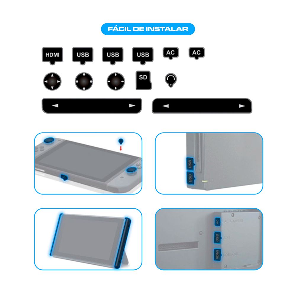 Protector para el Polvo para Nintendo Switch + Mica | plazaVea ...