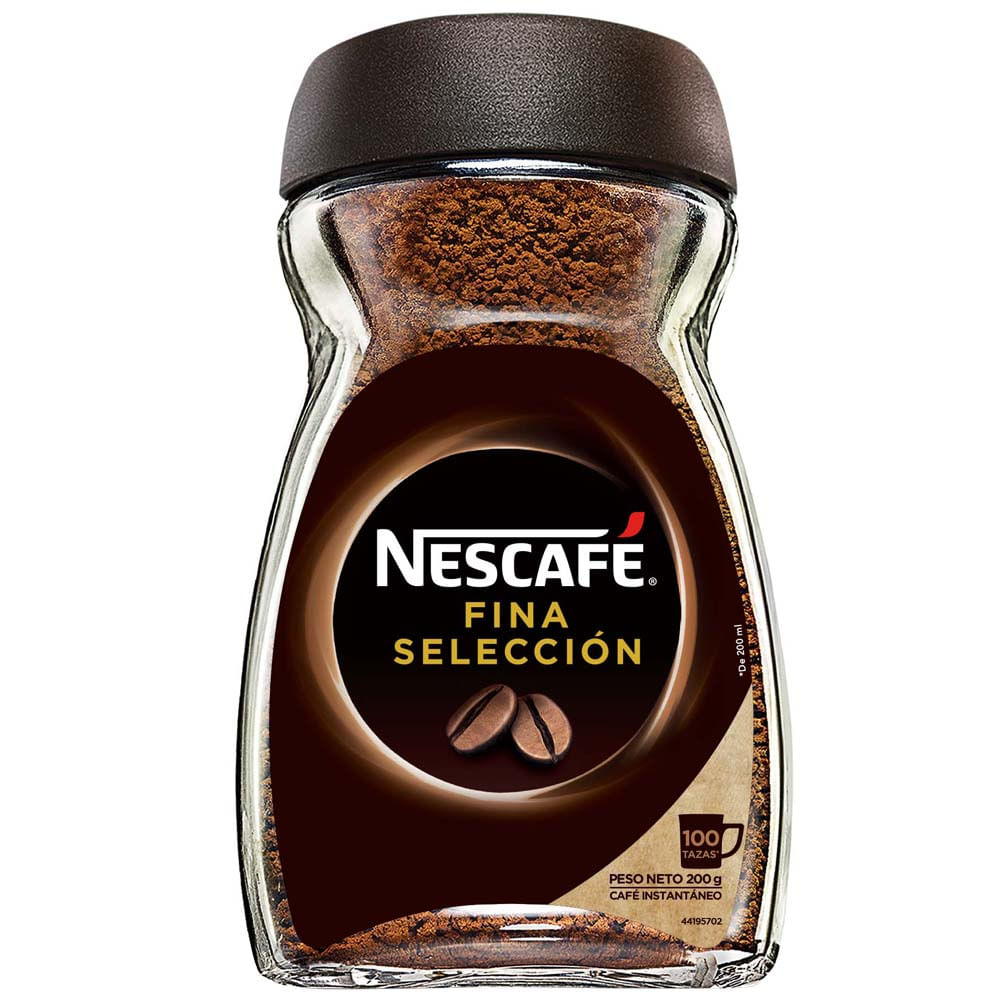 Café Instantáneo NESCAFÉ Fina Selección Frasco 200g | plazaVea ...