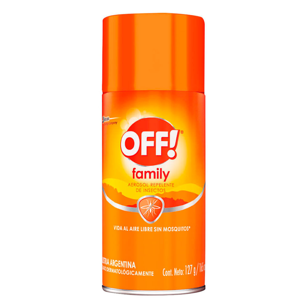 Repelente de insectos OFF! en Aerosol - Frasco 165 ML | plazaVea ...