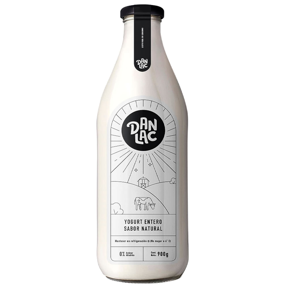 Yogurt Natural DANLAC Botella 900g | plazaVea - Supermercado
