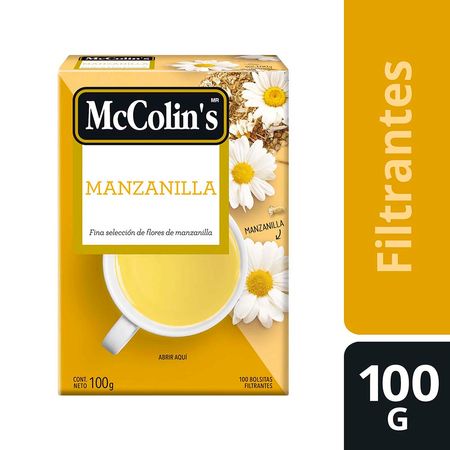 Manzanilla MC COLIN'S Caja 100un | plazaVea - Supermercado