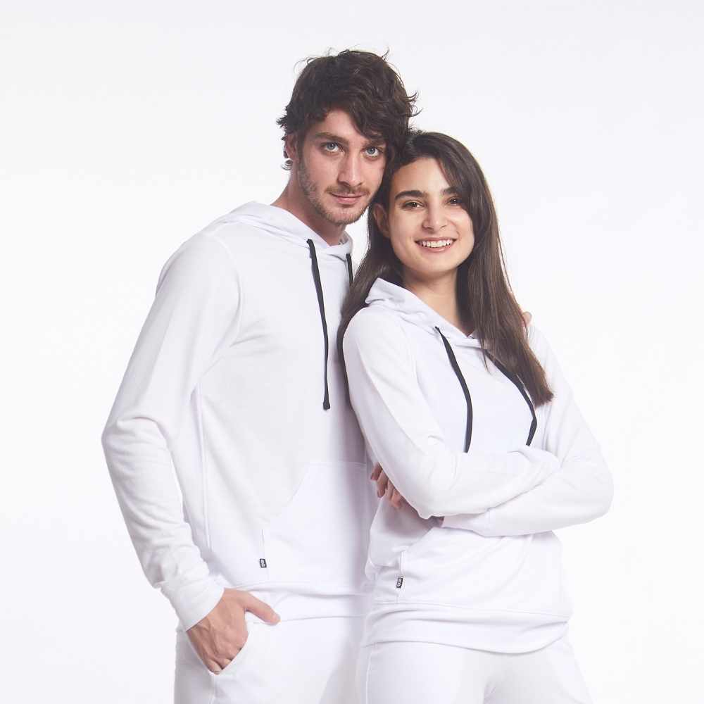 Polera con Capucha Rising Dragon El Intrépido Unisex - Blanco ...