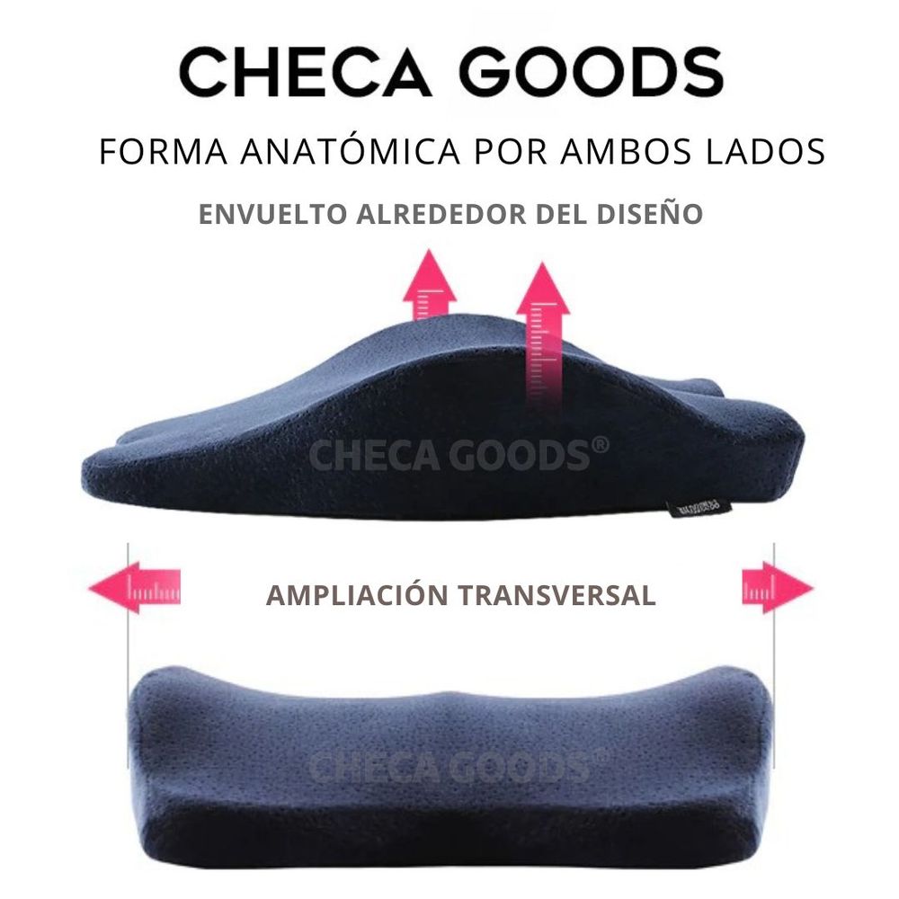Respaldar Ergonomico Anatomico Checa Goods Bravo B4 Gris | plazaVea ...