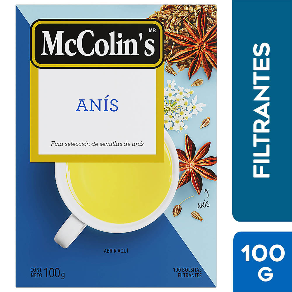 Anís MC COLIN'S Caja 100un | plazaVea - Supermercado