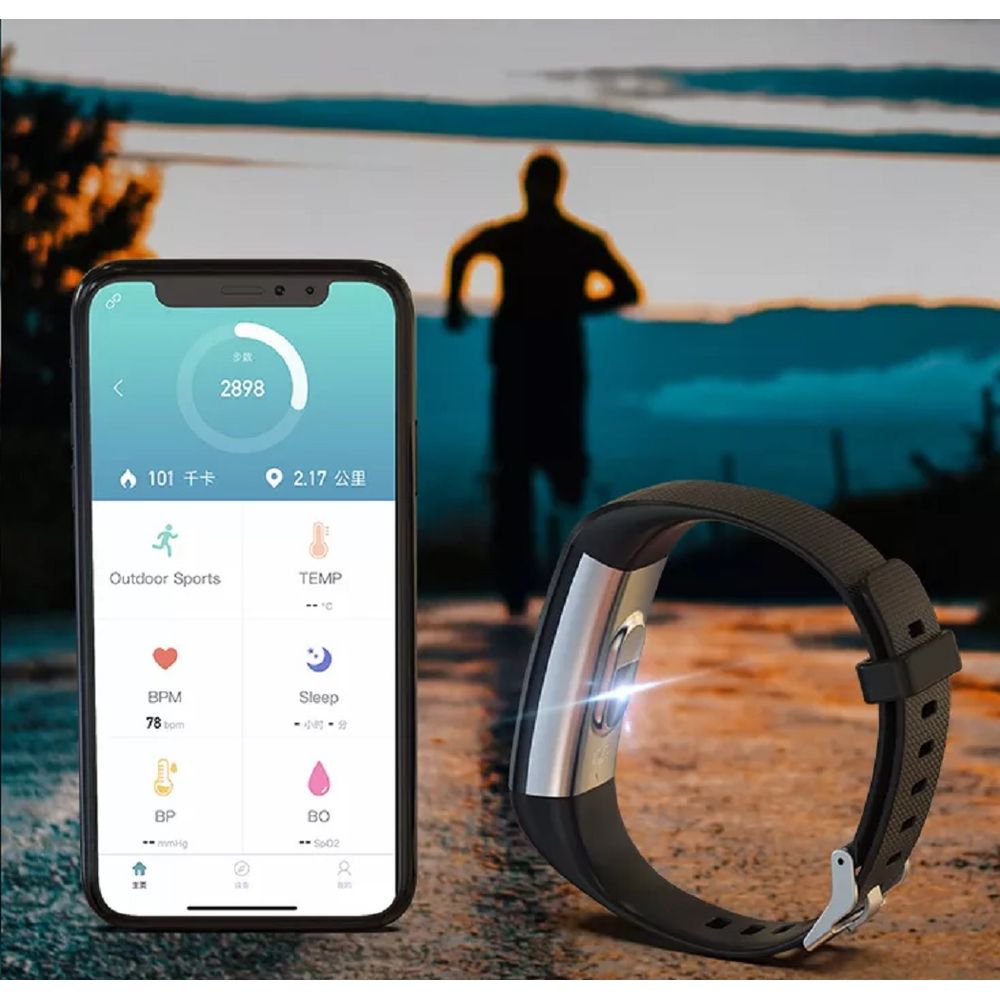 Smartwatch S5 azul - Pulsera Inteligente Monitoreo de oxigeno ...