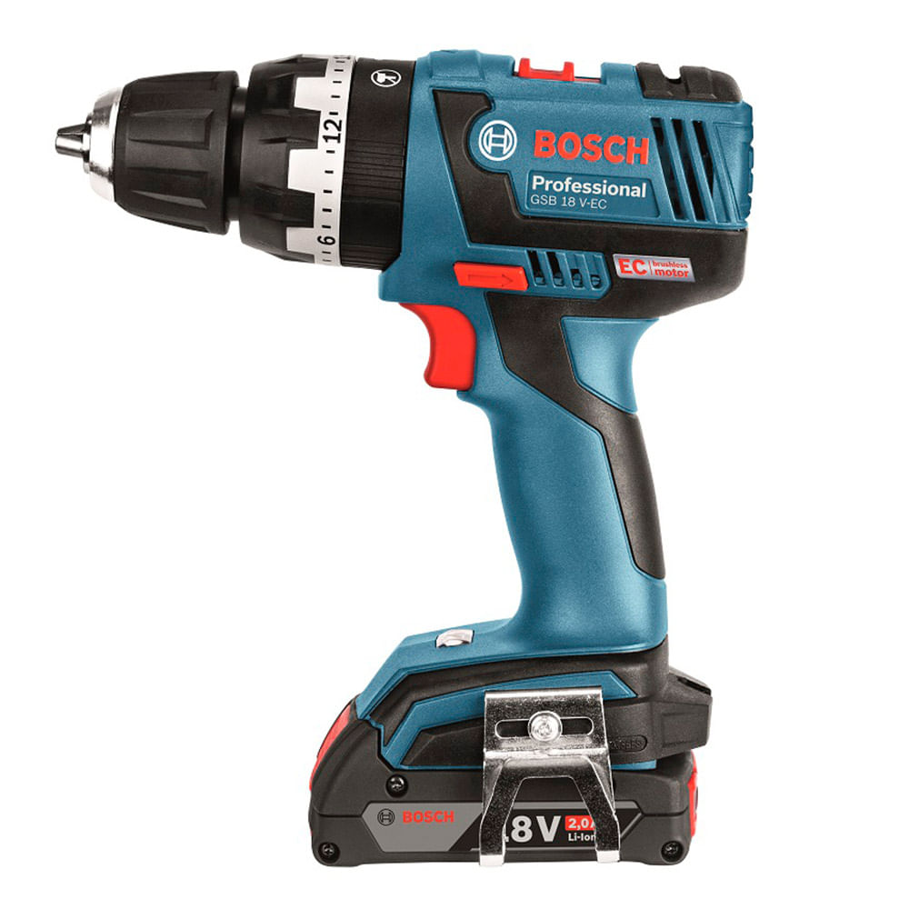 Taladro Percutor Bosch Gsb 18v Ec Sin Carbones Wireless | plazaVea ...