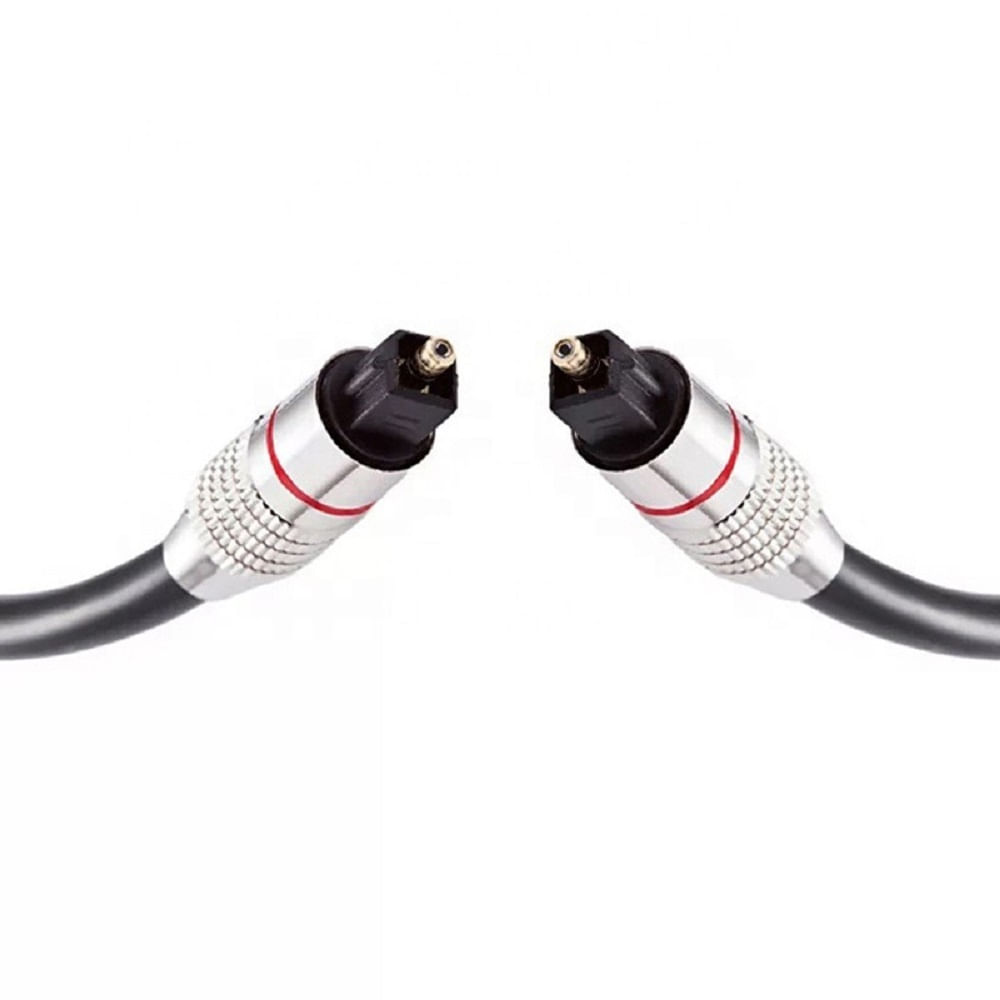 Cable Audio Optico Digital Toslink Slim 1.5 m Fibra | plazaVea - plazaVea