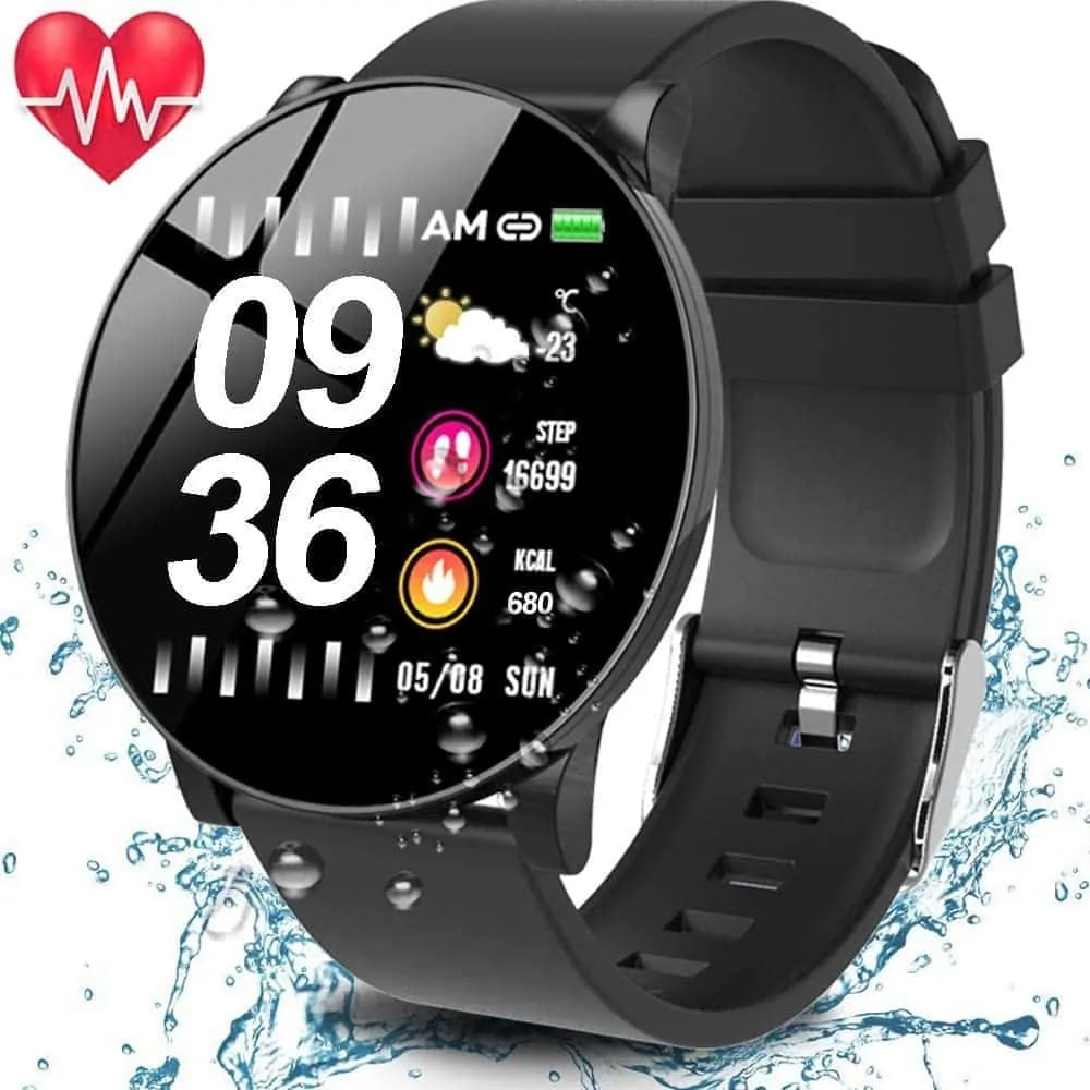 Smartwatch W8 Reloj inteligente serie 6 impermeable IP68 - Negro ...