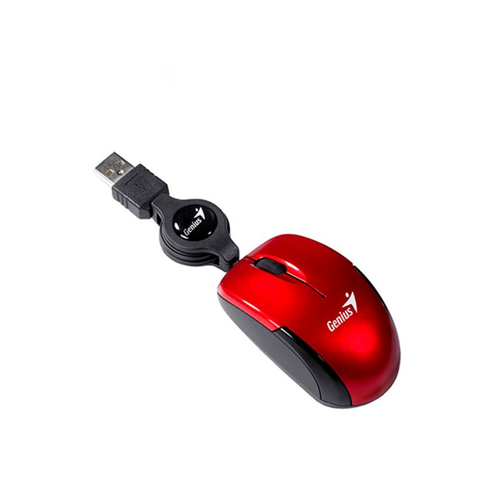 Mouse Genius Mini Optical Micro Traveler Retráctil Rojo | plazaVea ...