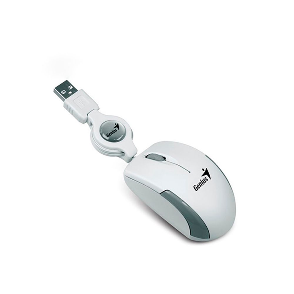 Mouse Genius Mini Optical Micro Traveler Retráctil Blanco | plazaVea ...