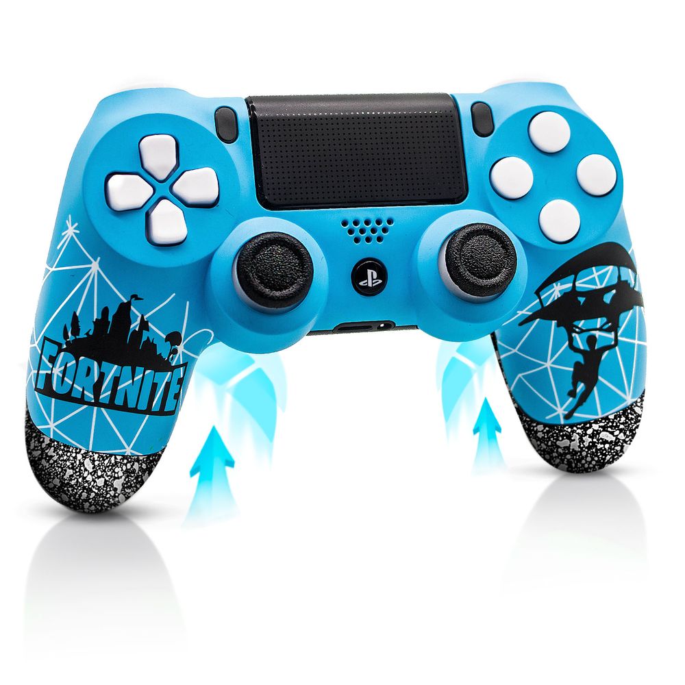 Mando Ps4 Personalizado Fortnite + Scuf 4 Botones - Supermercado