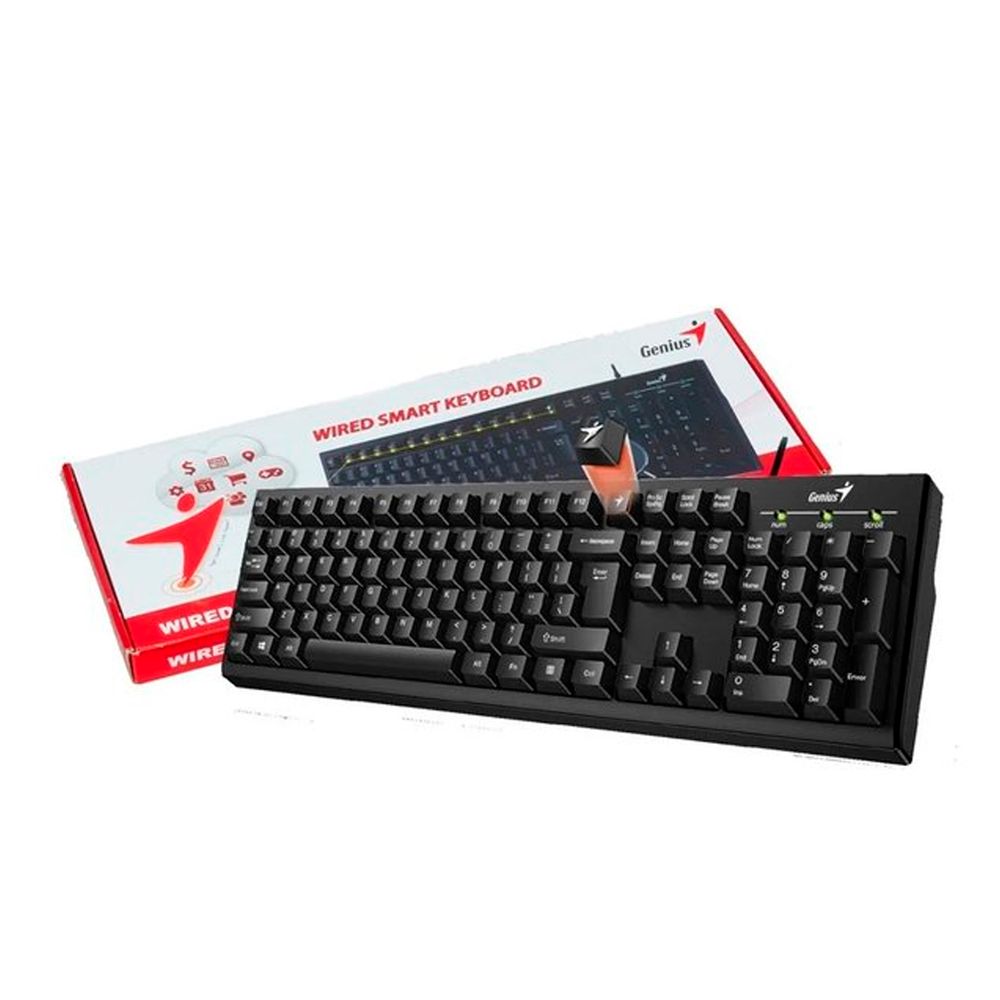Teclado Smart Genius KB-100 USB Negro | plazaVea - plazaVea