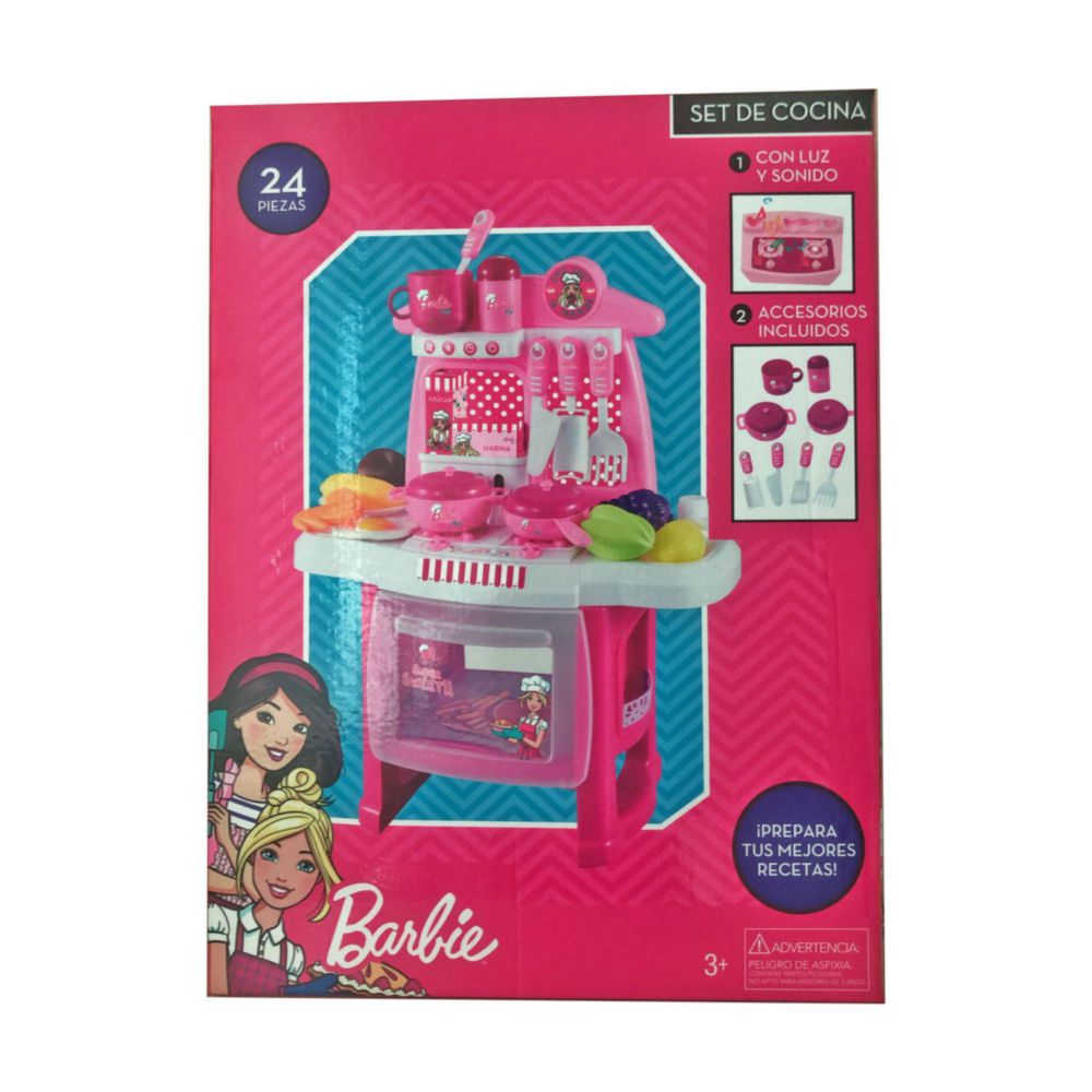 Cocina Barbie Role Play Con Luces Y Sonidos 20419 | plazaVea - plazaVea