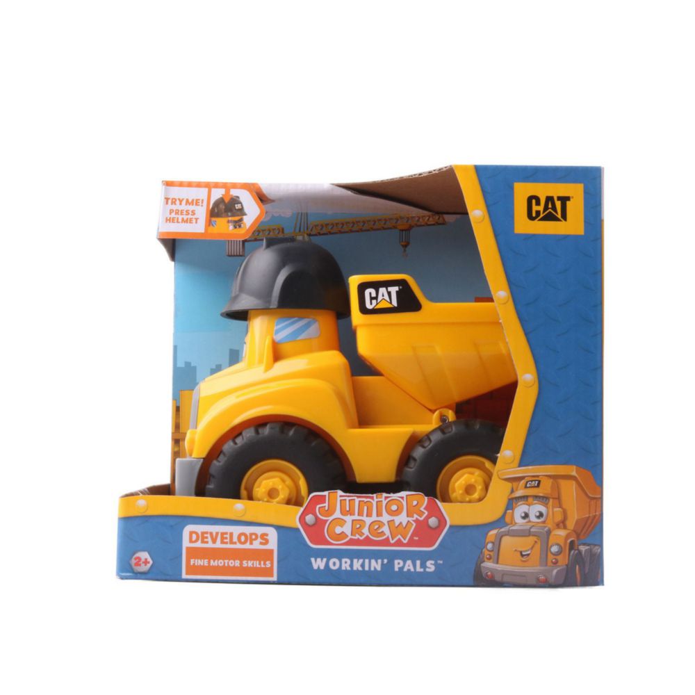 Camión De Volquete Cat Junior Crew 82952 | plazaVea - plazaVea