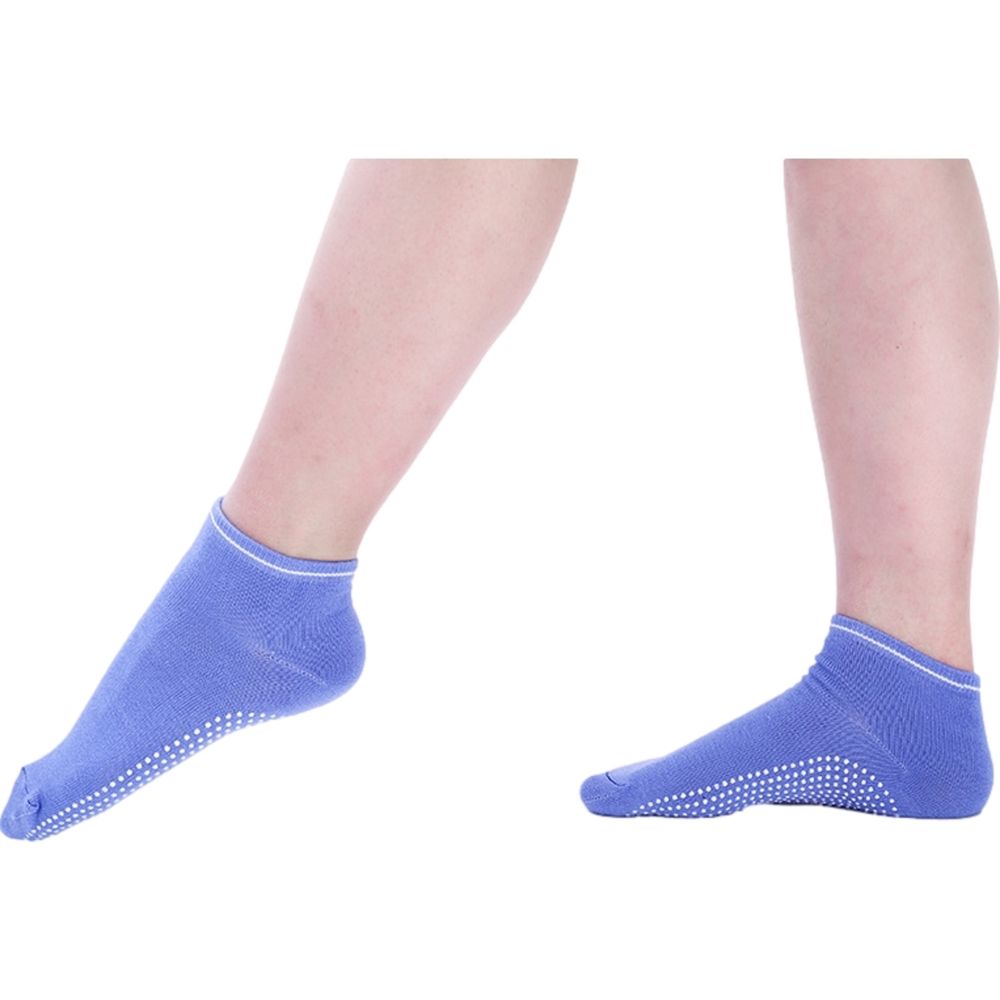 Medias Antideslizantes Marinera Danza Yoga Pilates Fitbox - Azul ...