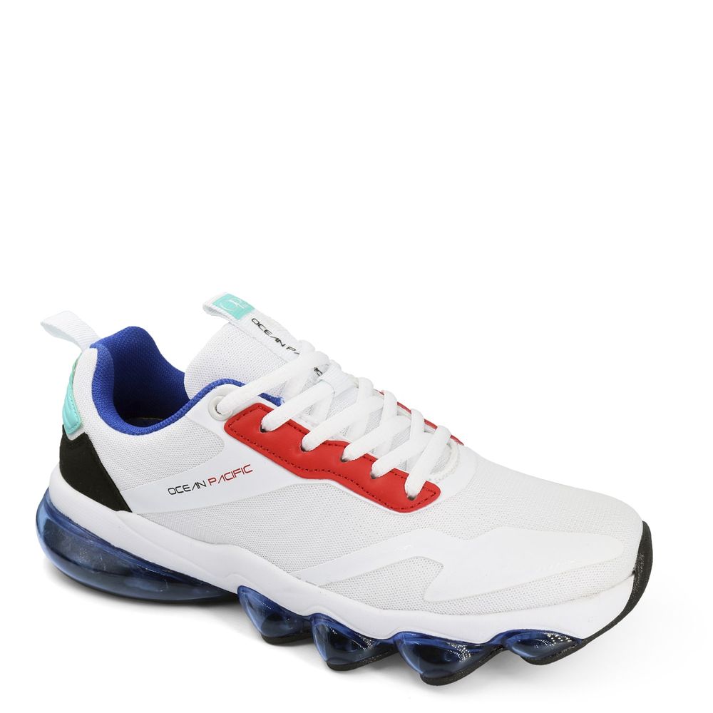 Zapatilla Ocean Pacific Running Hombre Yontiel-H Blanco Rojo Talla 42 ...