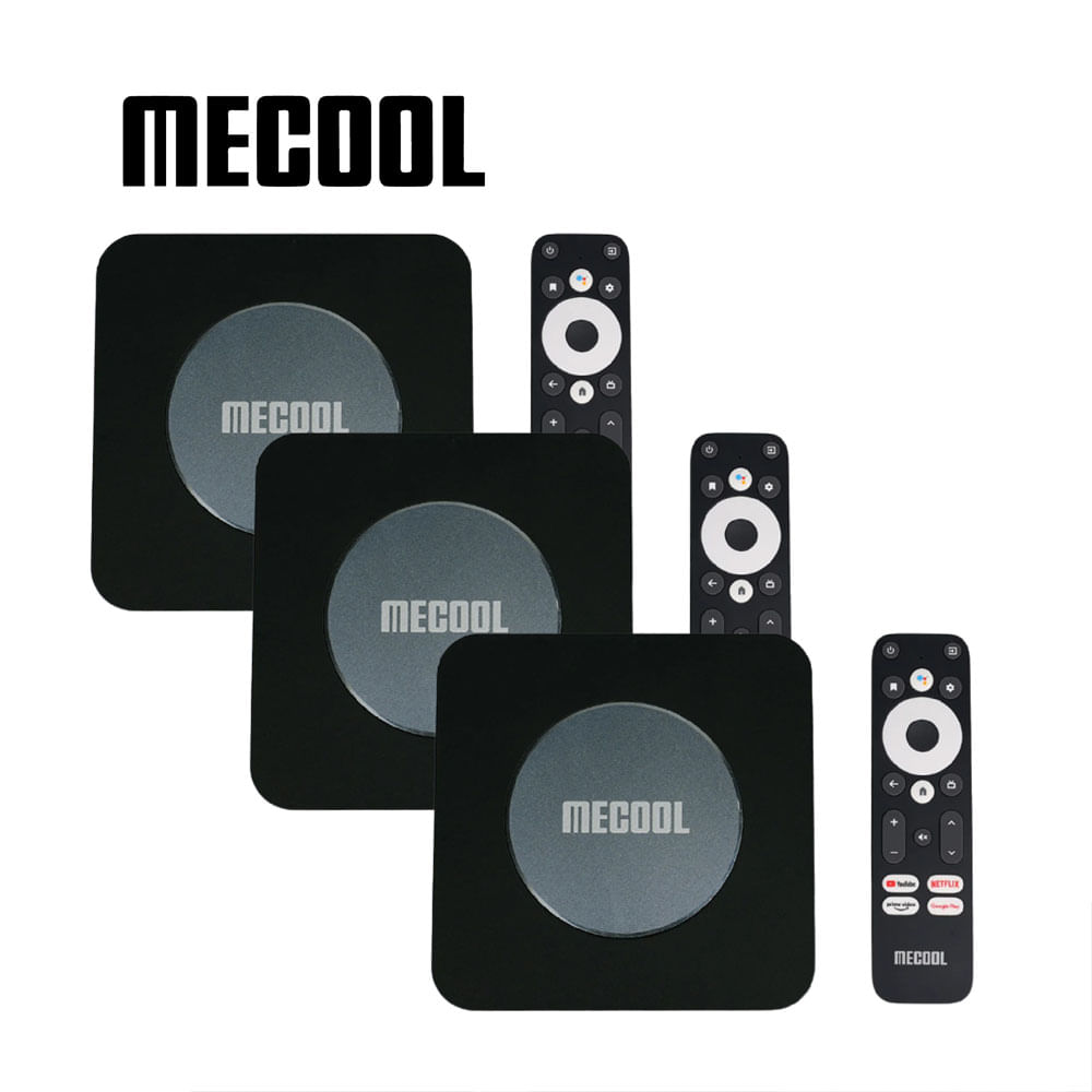 TV Box Mecool KM2 Plus con Android 11 - Pack de tres unidades ...