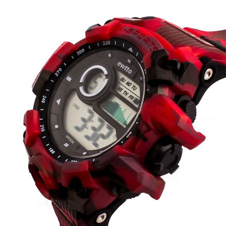 Reloj Ewtto ET-K6339BM Digital Color Cardenal | plazaVea - Supermercado