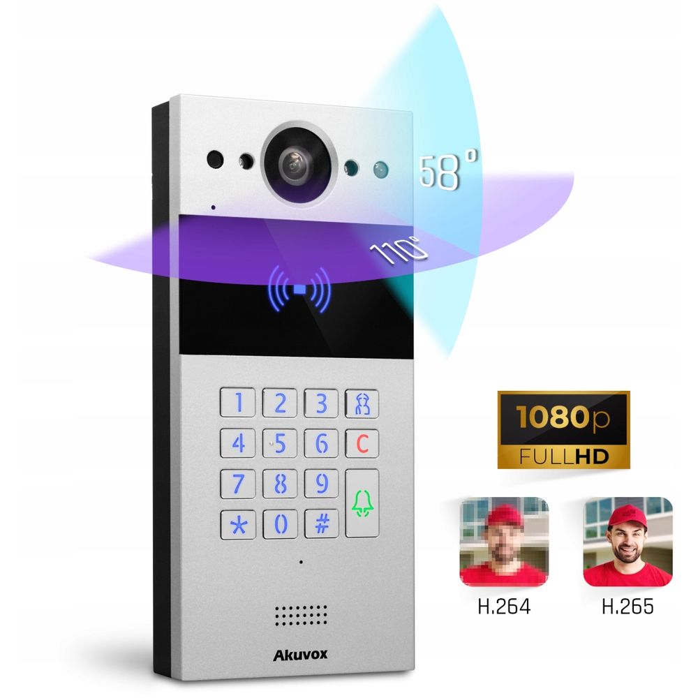 Videoportero Akuvox R20K para departamentos y condominios | plazaVea ...