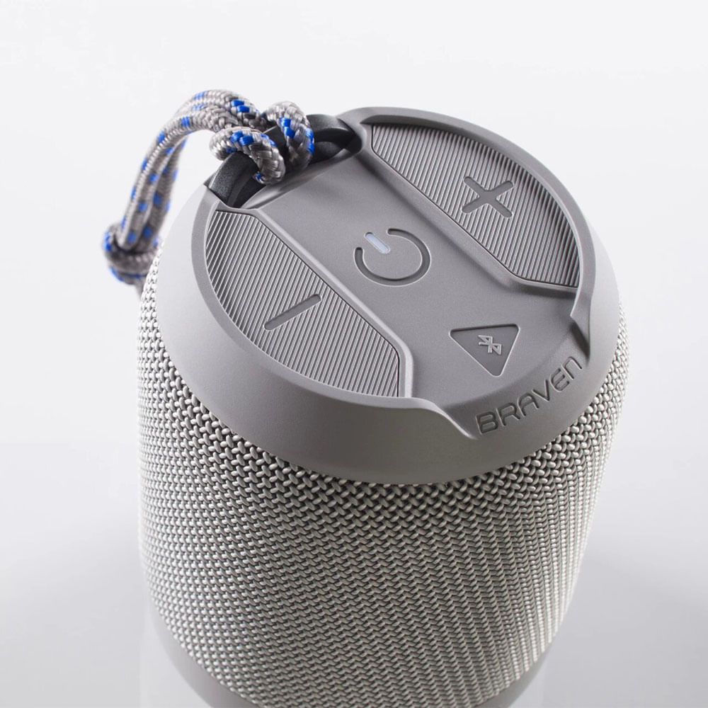 Parlante Portátil Braven Mini IPX7 Bluetooth Gris | plazaVea - plazaVea