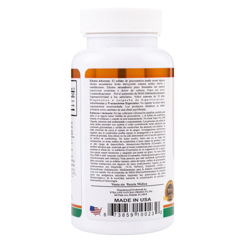 Super Flex - Xtralife Natural Products - 60 Cápsulas | plazaVea - plazaVea