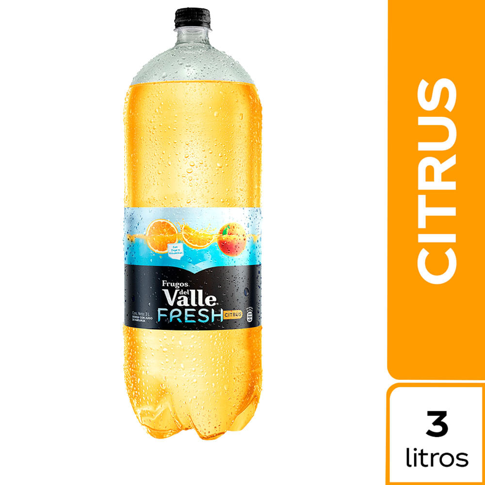 Bebida FRUGOS Citrus Fresh Naranja Botella 3L | plazaVea - Supermercado