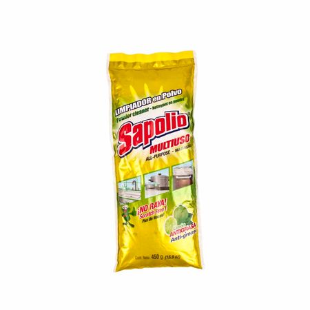 Limpiador en Polvo SAPOLIO Pulidor Multiuso Limón Bolsa 450g - Supermercado