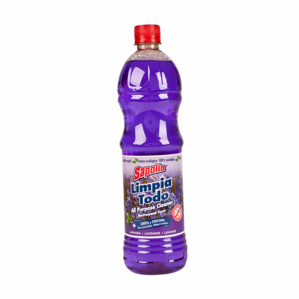 Limpiador Líquido Multiuso SAPOLIO Lavanda Botella 900ml - Supermercado