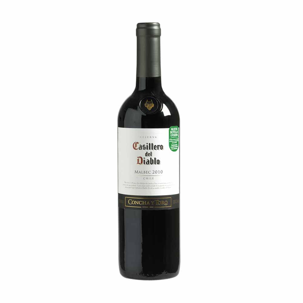 Vino CASILLERO DEL DIABLO Malbec Reserva Botella 750ml | plazaVea ...