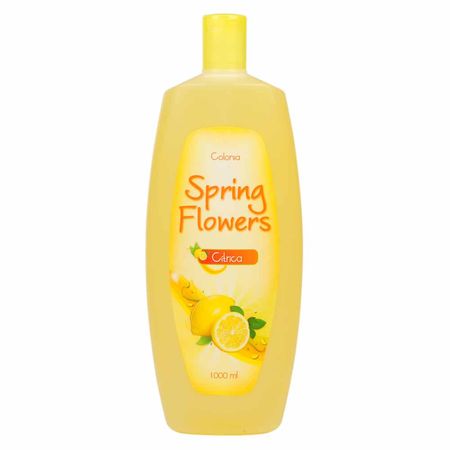 Colonia para Mujer SPRING FLOWERS Cítrica Botella 1L | plazaVea ...