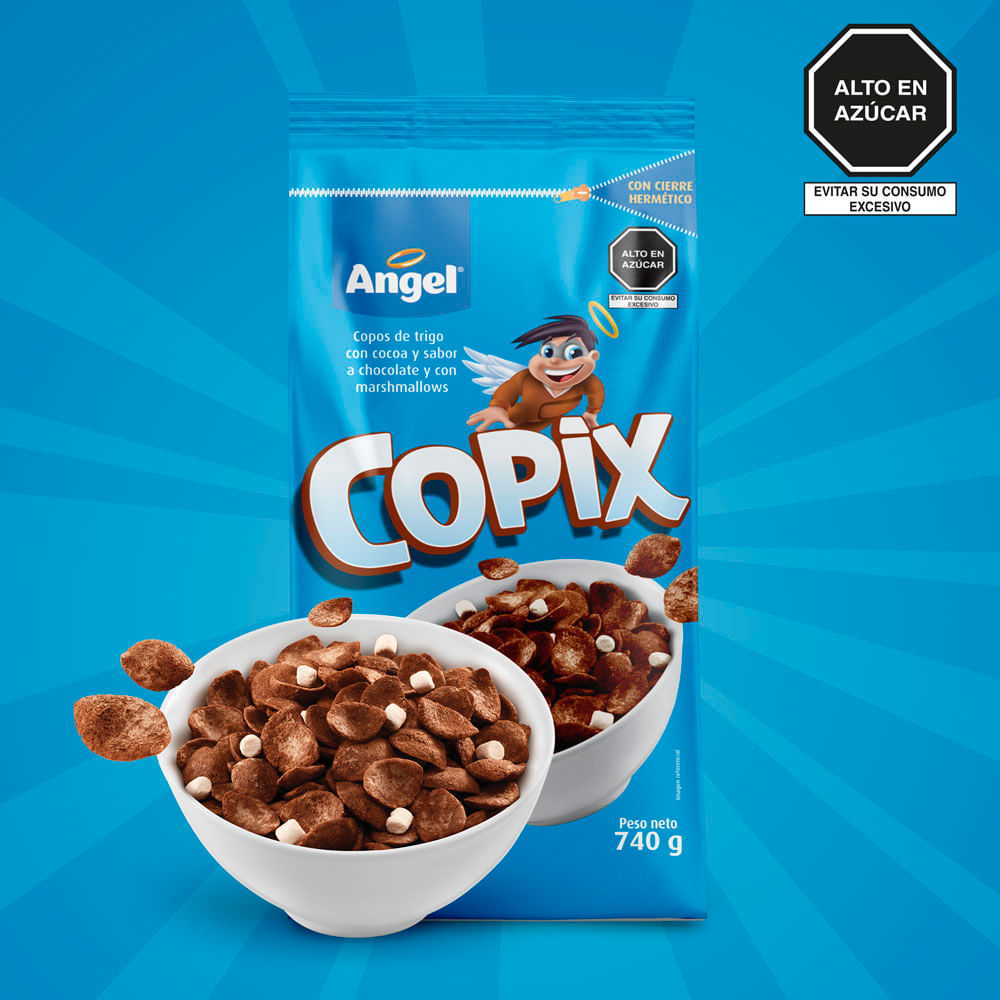 Cereal ÁNGEL Copix Chocolate Doypack 740g | plazaVea - Supermercado