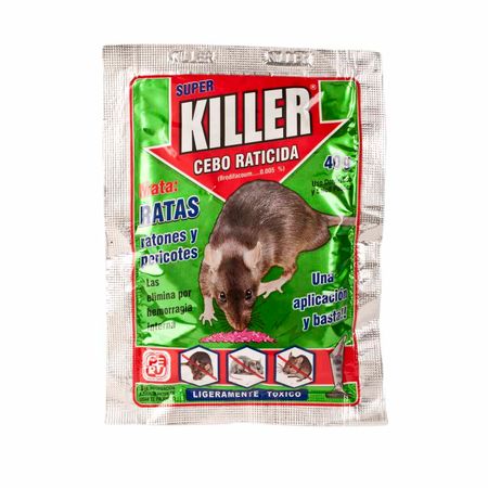 Raticida CAMPEÓN Cebo Sobre 40Gr | plazaVea - Supermercado