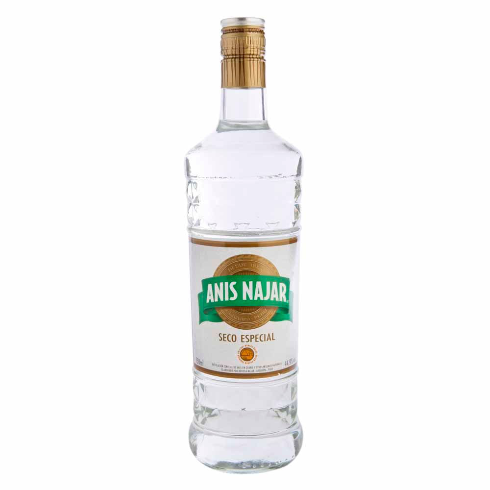 Anisado ANÍS NAJAR Seco Especial Botella 750ml - Supermercado