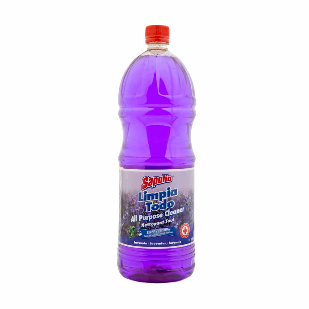 Limpiador Líquido Multiuso SAPOLIO Lavanda Botella 1.8L - Supermercado