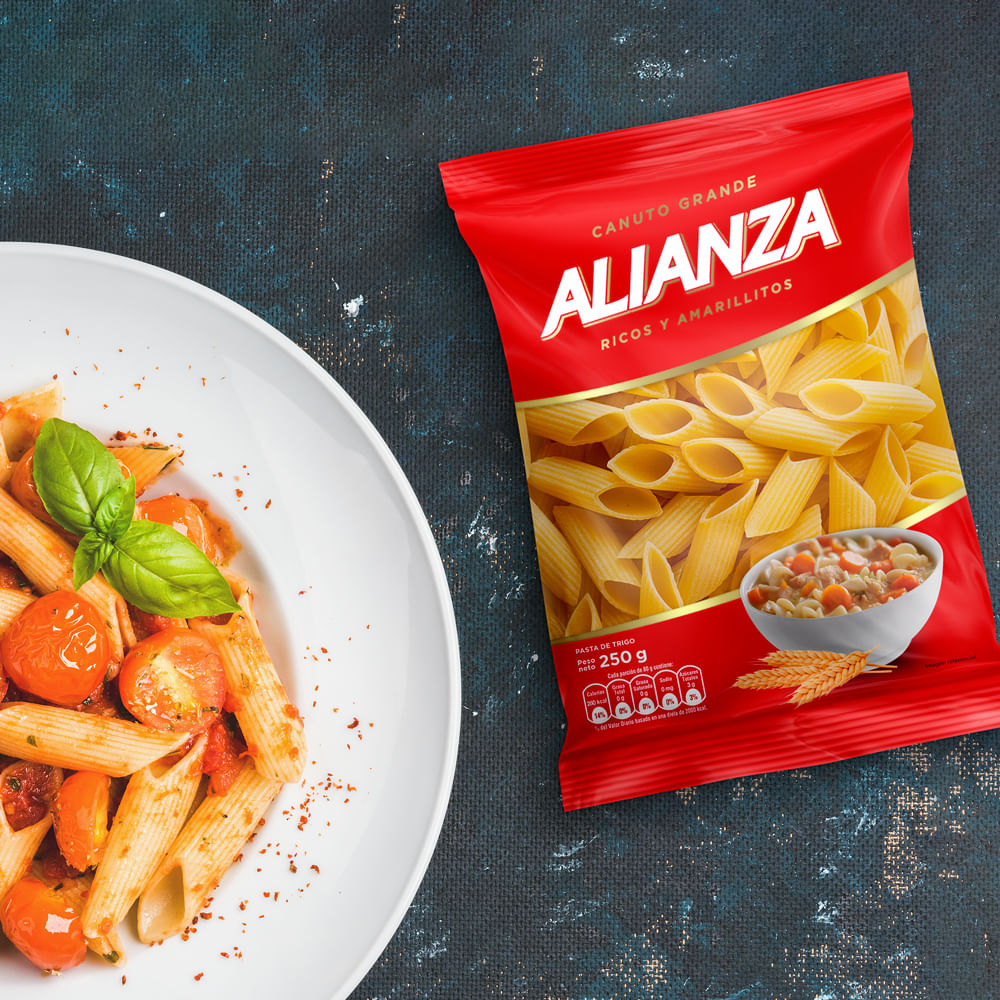 Fideos Canuto ALIANZA Al Huevo Bolsa 250g | plazaVea) - Supermercado