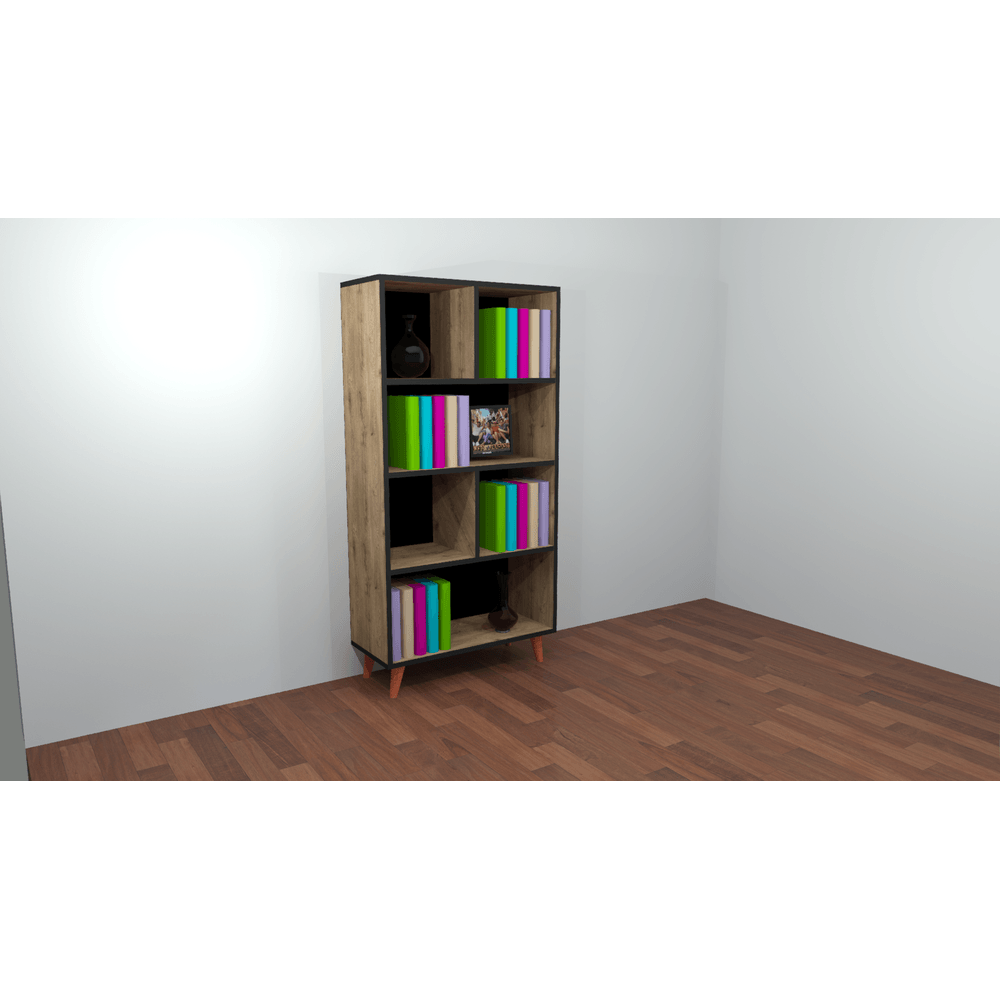 Librero Estante para Sala o Dormitorio color Maderado | plazaVea - plazaVea PRD