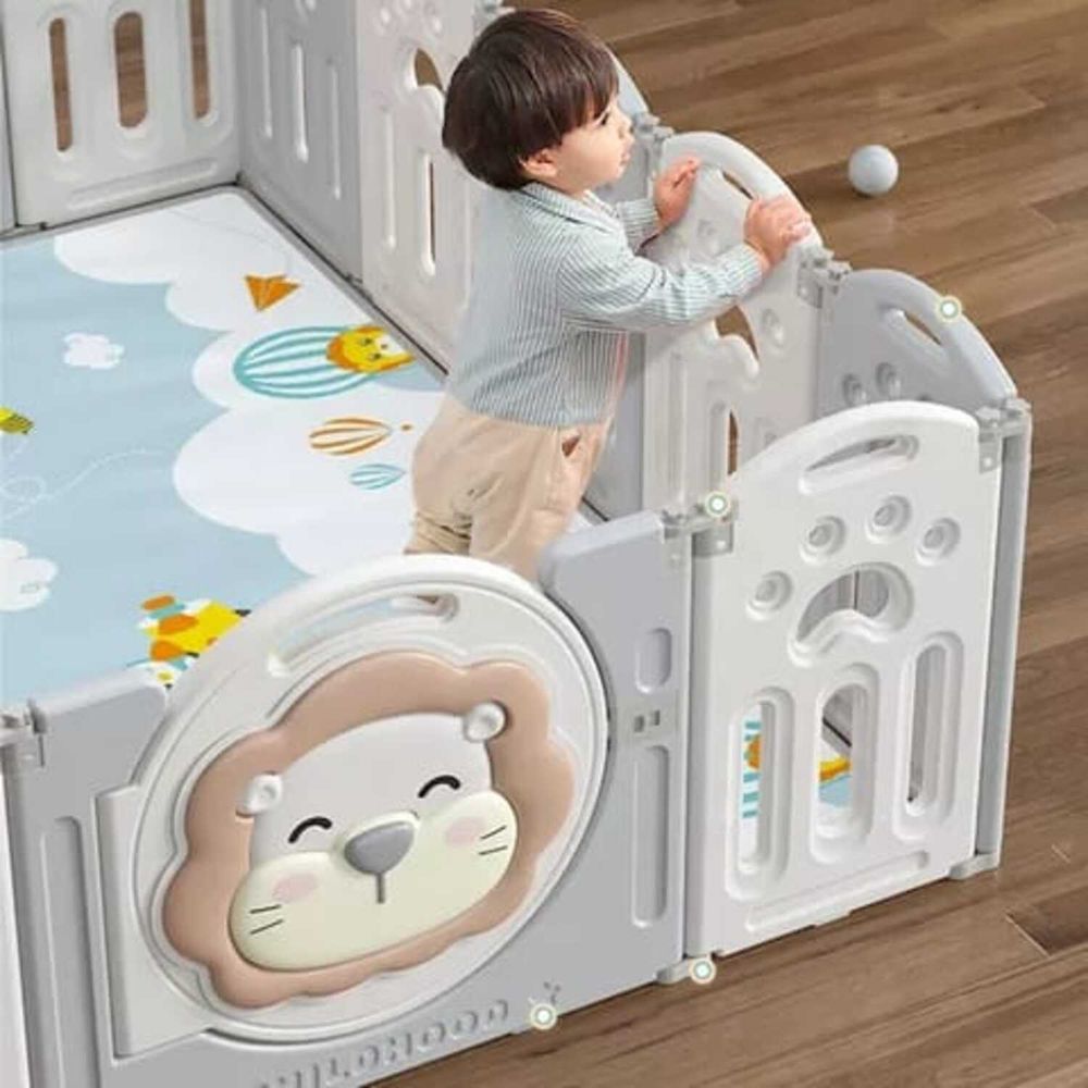 Corralito Infantil Plegable para Bebes y Niños con Panel de Juegos ...