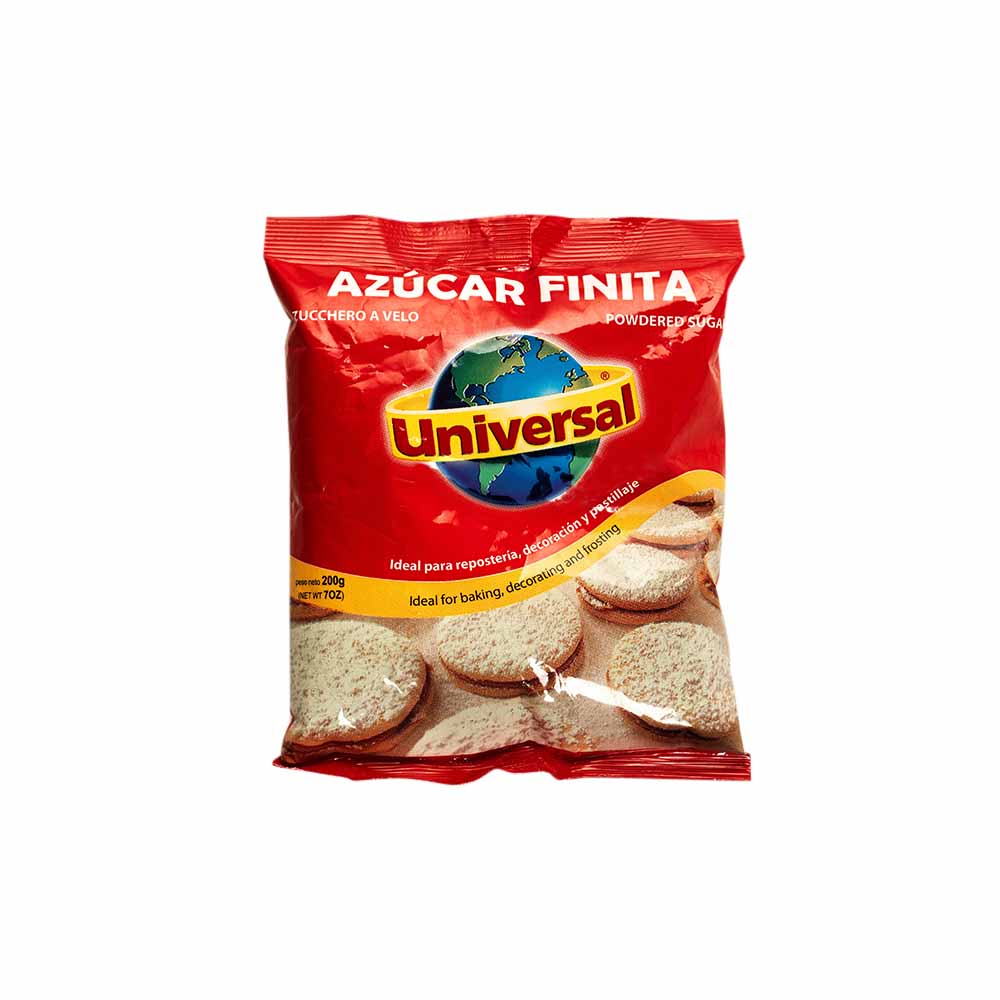 Azúcar Impalpable UNIVERSAL Bolsa 200g | plazaVea - Supermercado