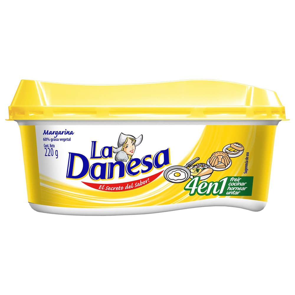 Margarina LA DANESA Pote 220g | plazaVea - Supermercado