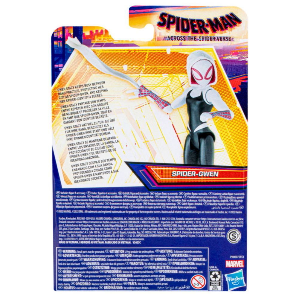 Figura Spiderman Spd Verse 6" Spider Gwen F3730 | plazaVea - plazaVea