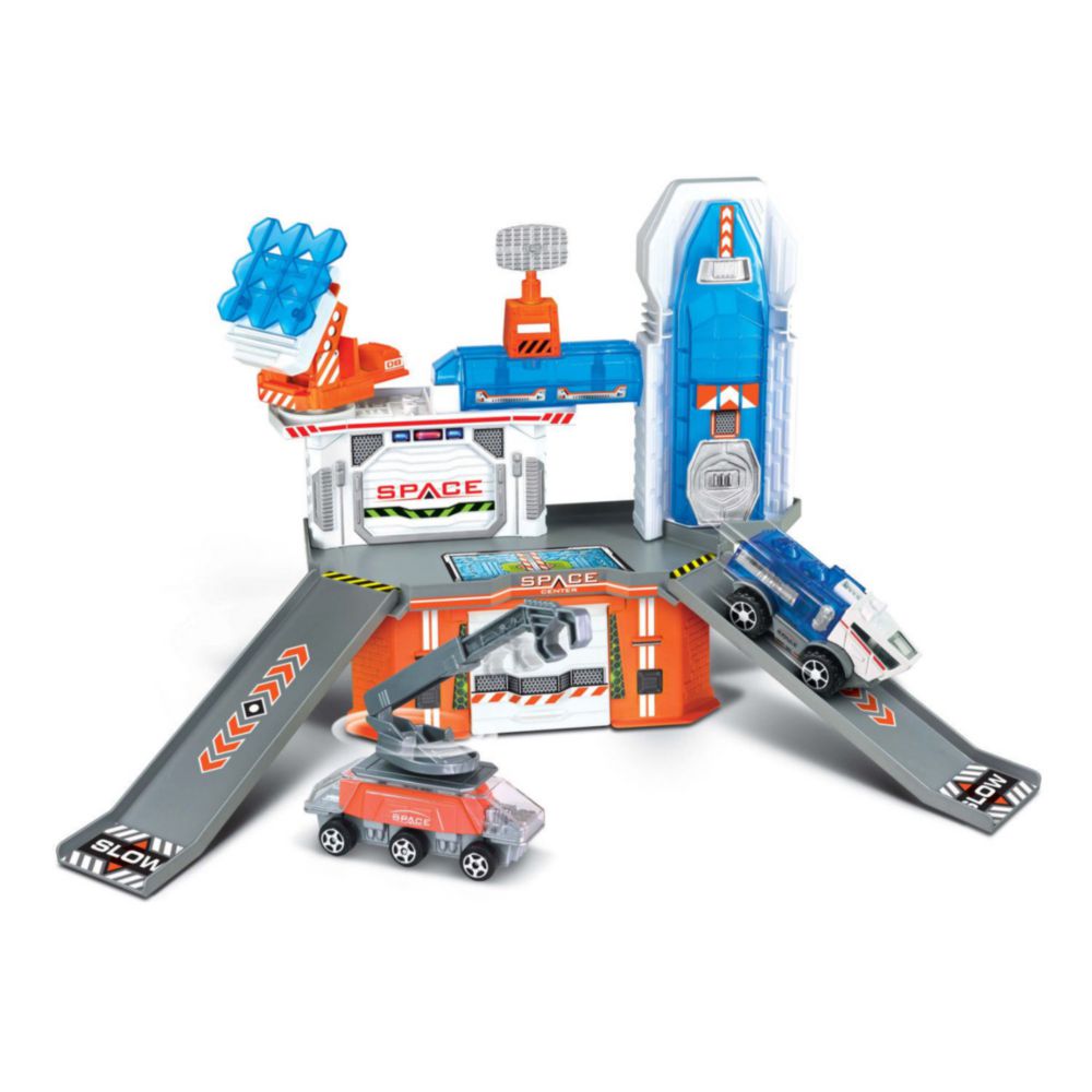 Set De Juego Express Wheels Aventura Espacial Con 18 Piezas | plazaVea ...