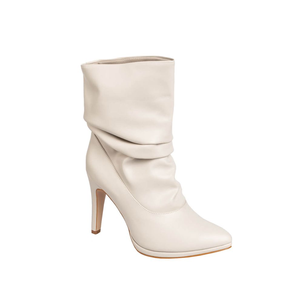 Botines Angie Tan A-53 Crema Talla 38 | plazaVea - Supermercado