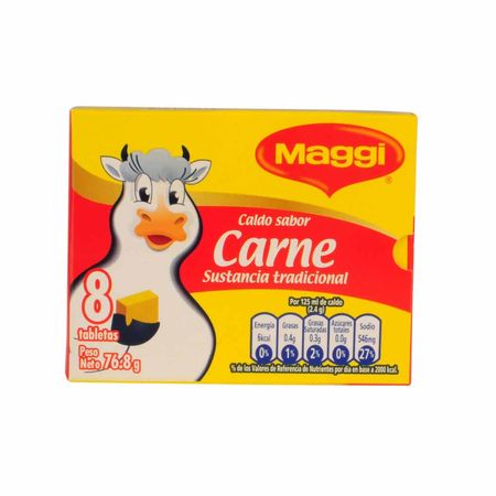 Caldo en cubitos MAGGI Sabor carne Caja 75.2Gr | plazaVea - Supermercado