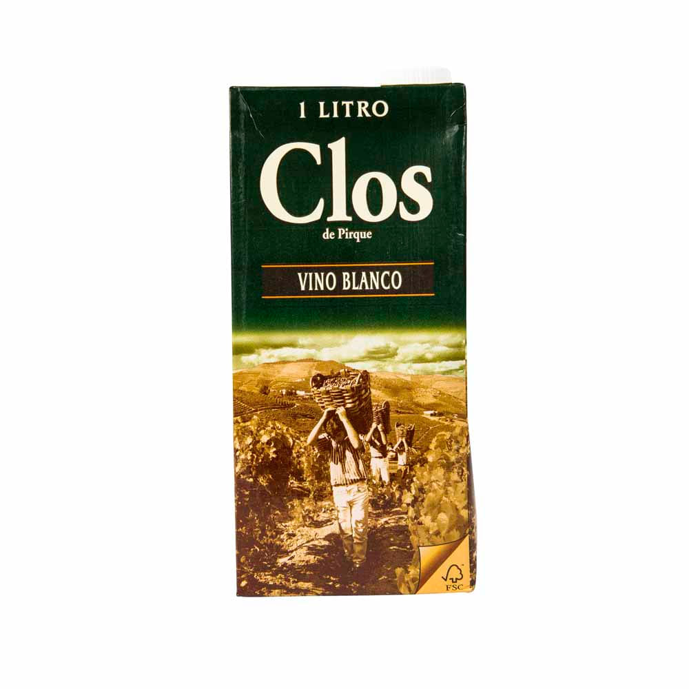 Vino CLOS DE PIRQUE Vino Blanco Resrva Caja 1L | plazaVea - Supermercado