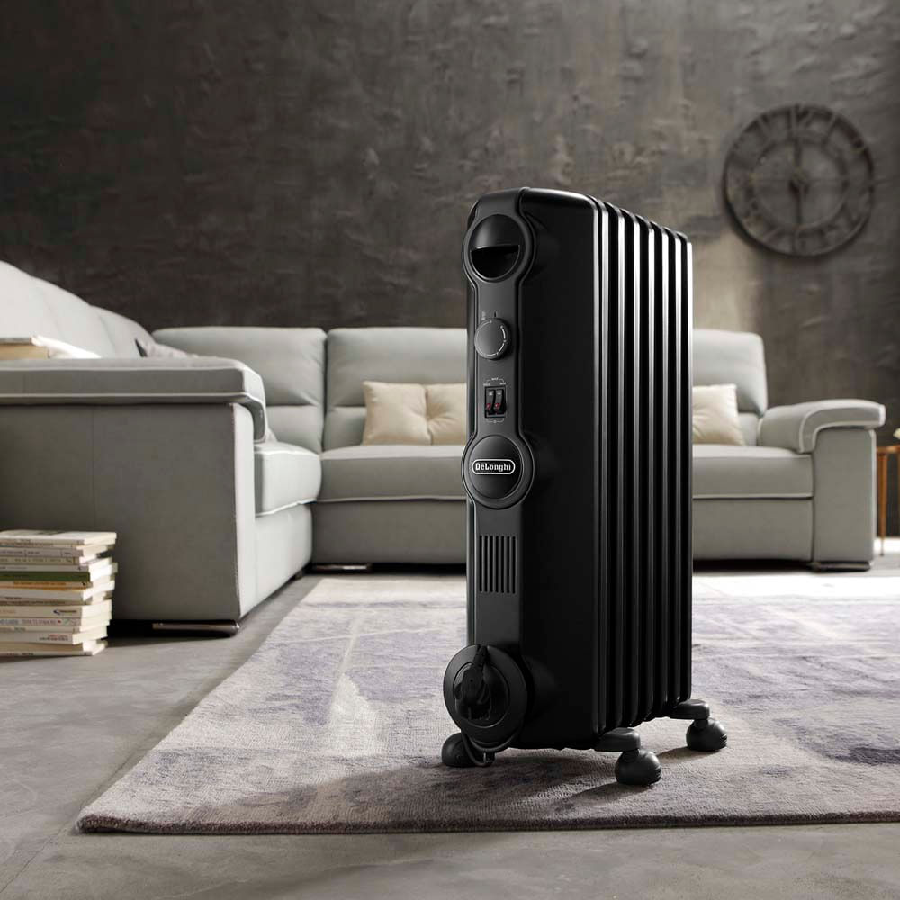 Estufa DELONGHI Oleo Eléctrica TRRS0715 1500W Gris | plazaVea - plazaVea